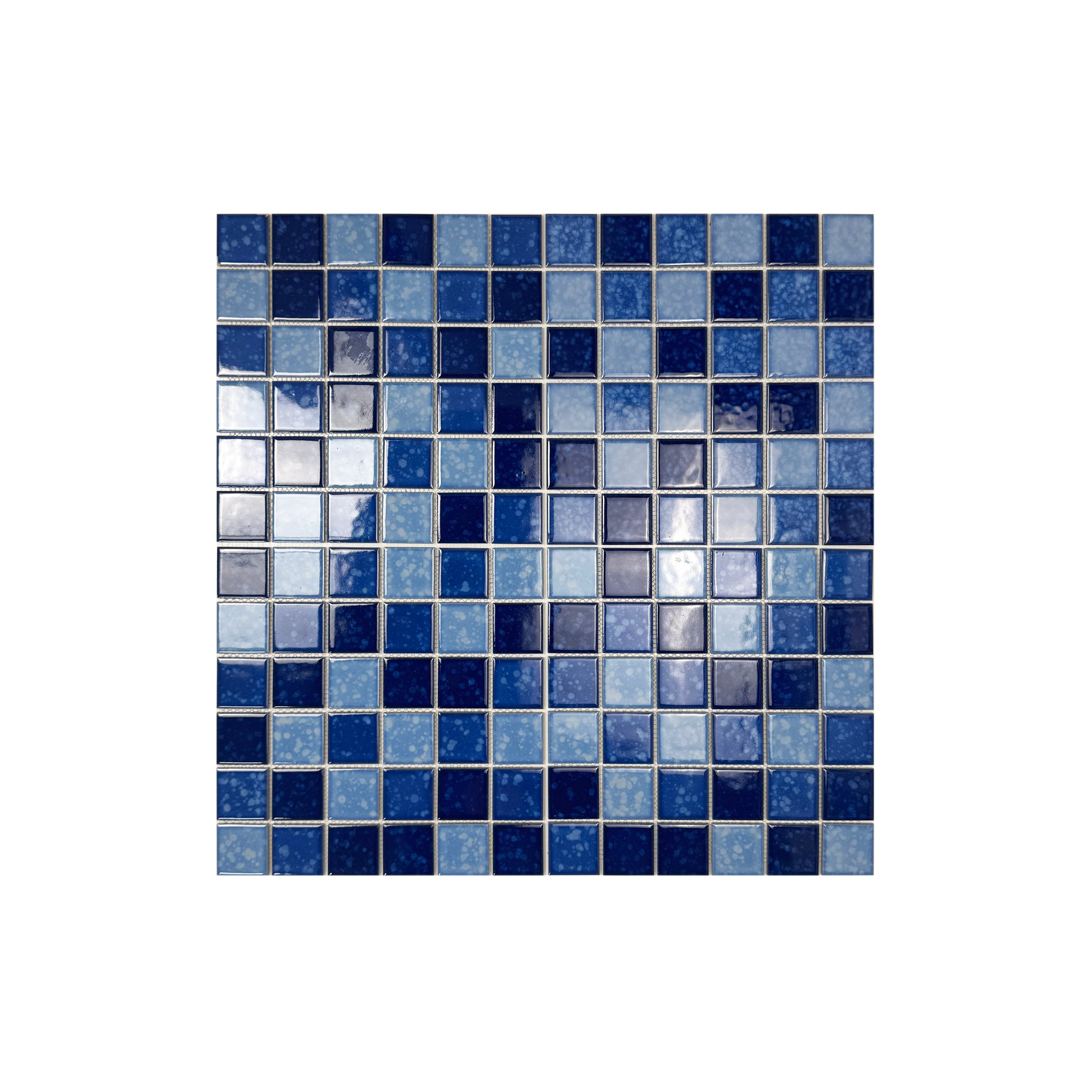 Swimming Pool Mosaic Tiles Dubai/Sky Blue & Cobalt Blue & Prussian Blue ...