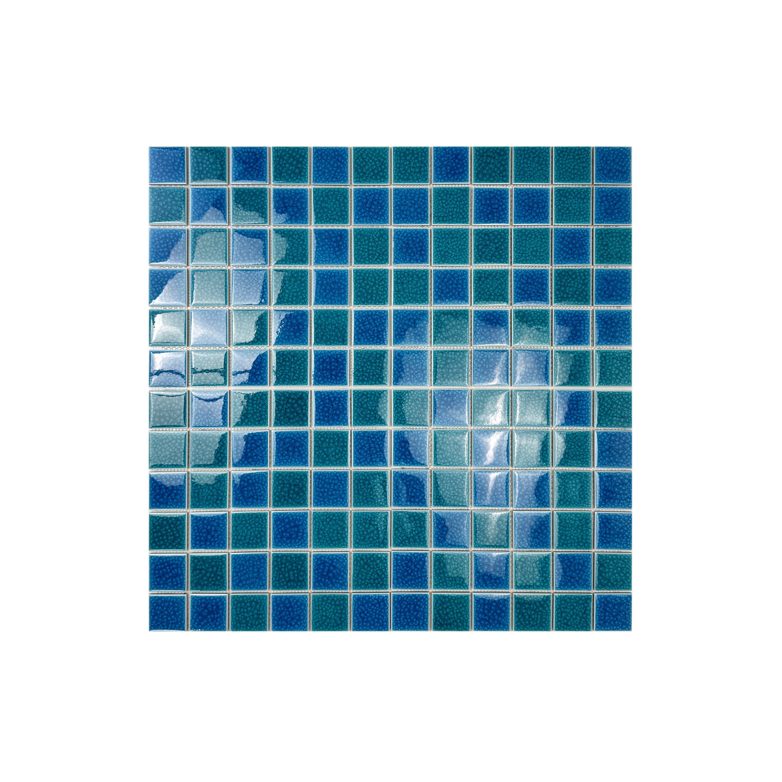 Swimming Pool Mosaic Tiles Dubai/Tiffany Blue & French Blue Mixed ...
