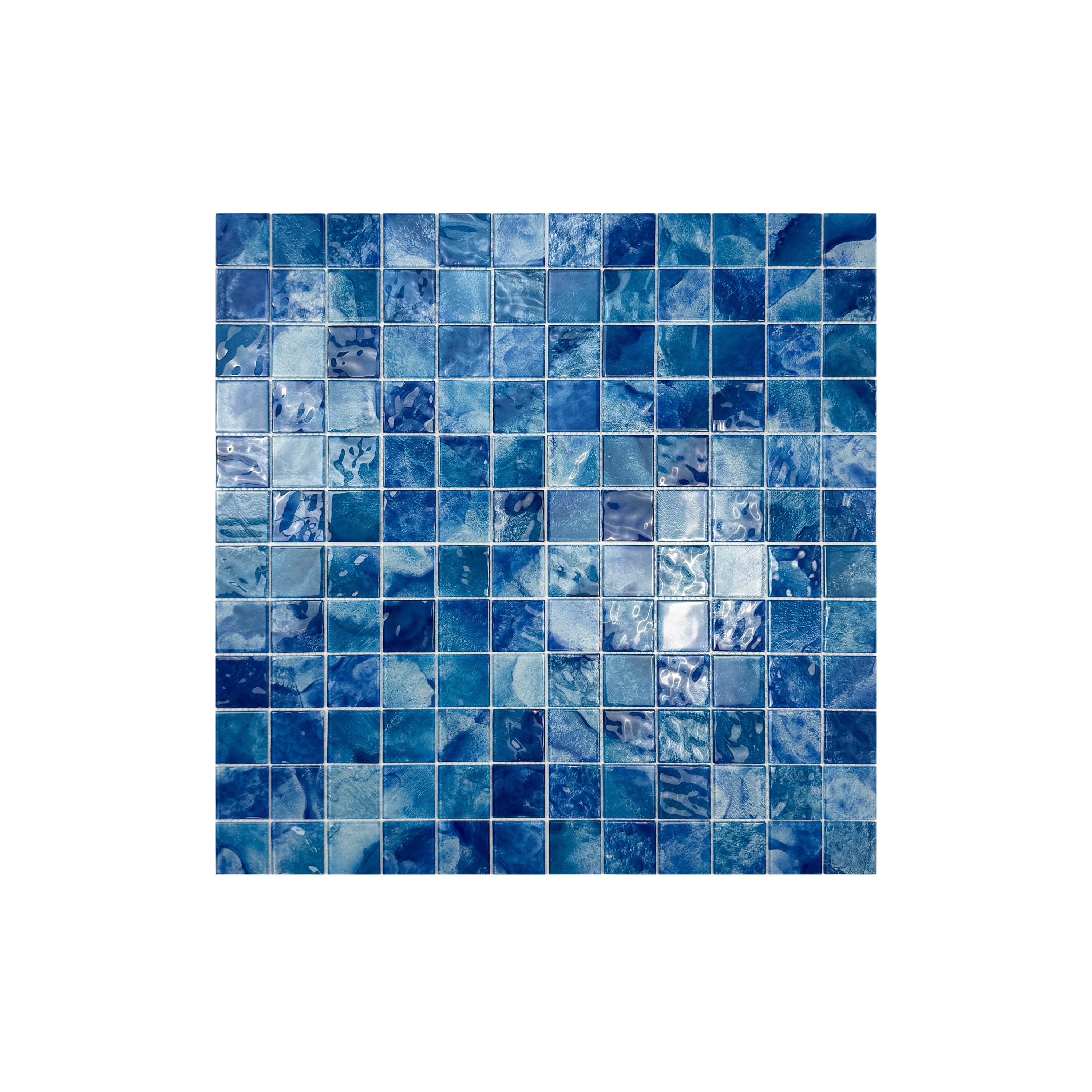 Swimming Pool Mosaic Tiles Dubai/Altramarine Blue & Cobalt Blue Mixed ...