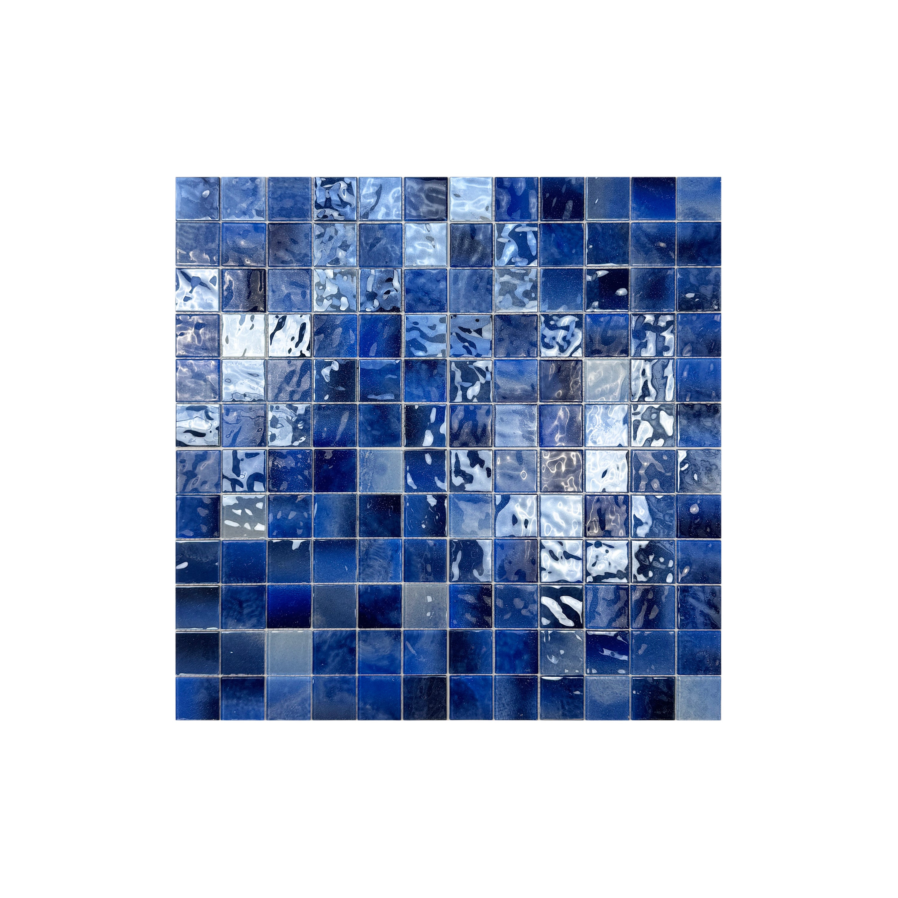 Swimming Pool Mosaic Tiles Dubai/Light Blue & Navy Blue & Midnight Blue ...
