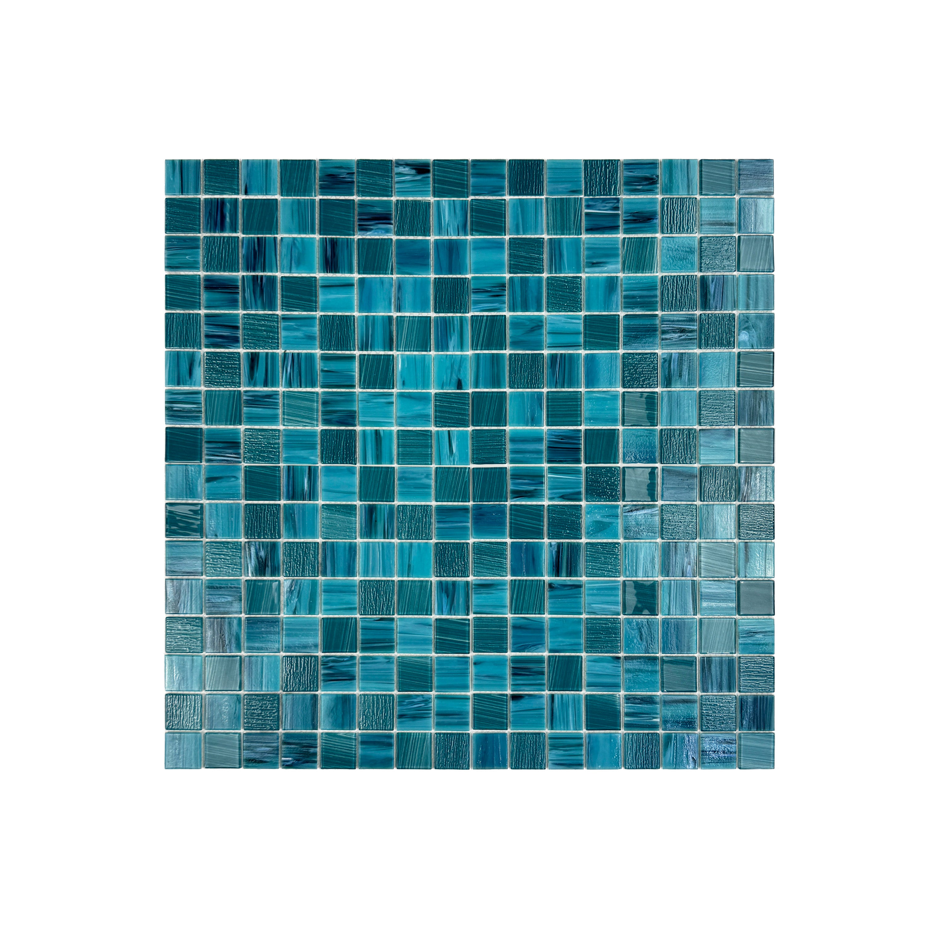 Swimming Pool Mosaic Tiles Dubai/Teal Blue – TileHome