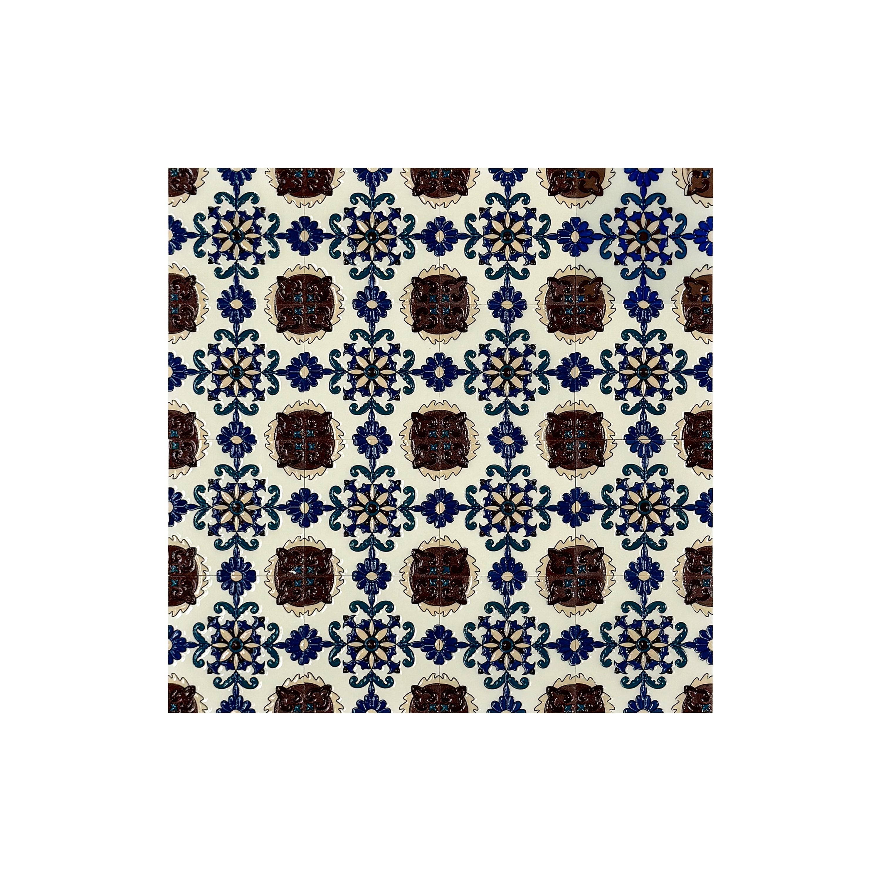 Desert Jewel Moroccan Style Glossy Ceramic Tile Pattern 10 – TileHome