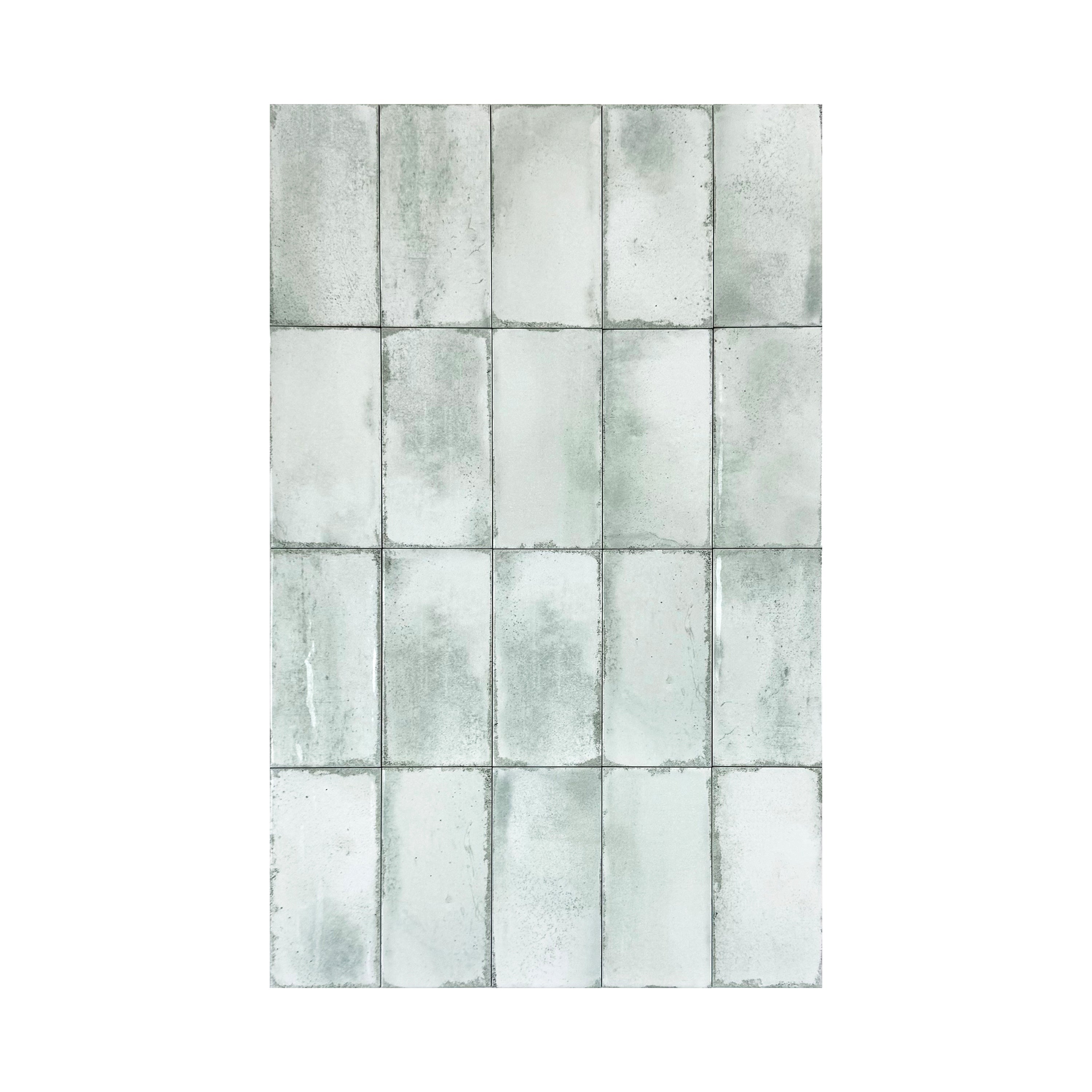 Ceramic Subway Tile-Sage Green Artisanal Tile – TileHome